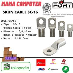 Jual Scun cable / Skun Kabel FORT / SC-16 / Size 16mm diameter 8mm - Jakarta Pusat - ST Electric ...
