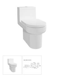 Jual Closet Duduk CW 840 J/ONE PIECE TOILET TOTO 840J - Jakarta Pusat ...