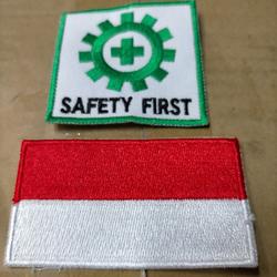 Jual logo k3 dan bendera atau logo safety atau emblem safety - Jakarta ...