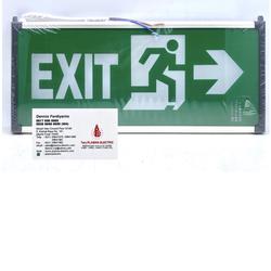 Jual lampu exit led kaca 2 sisi / exit sign led mirror 2 muka - M1 ...