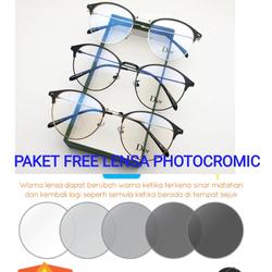 Jual Lensa Kacamata Photochromic, Lensa Transition dengan Lensa Minus ...