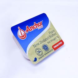 Promo Anchor Unsalted Butter 10 mini cups 7g dengan Food Container ...