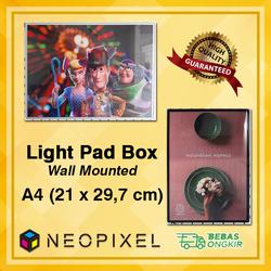 Jual Papan Neon Box LightBox Custom Menu Cafe LED Lightpad A2 Wall ...