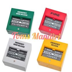 Jual EL-EB4G Emergency Break Glass Door Release ( Green ) - Jakarta ...