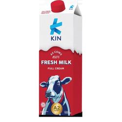 Promo KIN FRESH MILK PASTEURISED FULL CREAM 1000 ML PACK (isi 1) - Jakarta Barat - KIN Dairy ID ...