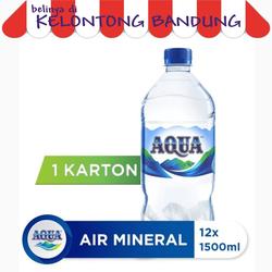 Jual Aqua 1500 Ml Air Mineral Botol Besar 1 Dus - Jakarta Selatan ...