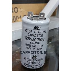 Jual CAPACITOR CD STARTING 200 MFD 125 VAC 250 MFD 125 VAC - 200 MFD ...
