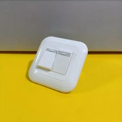 Jual panasonic saklar sakelar 2gang 2 gang seri putih wide series ...