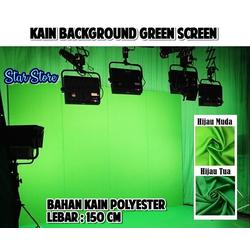Jual Kain Background Green Screen / Chroma Key Screen / Spunbond Hijau ...