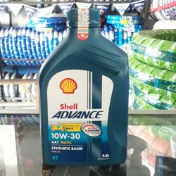 Jual OLI SHELL ADVANCE 4T AX7 MATIC SCOOTER 10W-40 1L ORIGINAL SHELL ...