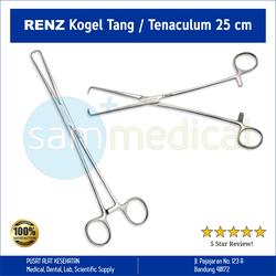 Jual Tenakulum 25cm / Tenaculum / Kogel Tang / Schroeder Tenaculum ...