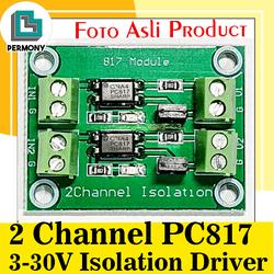 Promo PC817 2 CHANNEL 2CH OPTOCOUPLER OPTO COUPLER ISOLATION BOARD ...