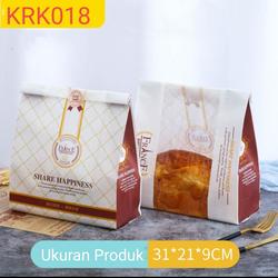 Jual Plastik Roti Tawar KRK03 | Plastik Kertas Roti Croissant| Kemasan ...