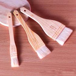 Promo Kuas Bulu Domba Kuas Kue Kuas Roti Kuas Kayu Pastry Cooking Brush ...