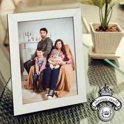 Jual Bingkai Frame Foto 3R ( 9x13cm ) Gold dan Silver - Putih Gold ...