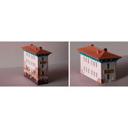 Jual DIY Papercraft Diorama Stasiun Kereta Salou Skala 1-160 - Kota ...