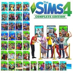 Jual The Sims 4 Deluxe Edition Base Game + All Packs & Kits Game PC ...