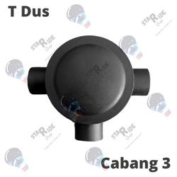 Jual Te Tee T Dus Dos Doos TDus TDos TDoos Cabang 3 Way C3 Hitam Kecil ...