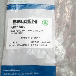 Jual BELDEN AP700022 RJ45 Plug Boot Compatible Belden RJ45 Cat.6 isi ...