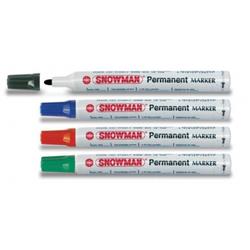 Jual Snowman Permanent Marker / Spidol Permanen Snowman G-12 - Biru ...