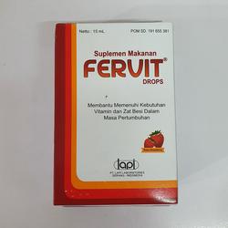 Jual Fervit Drops 15 ml - Suplemen Pertumbuhan Anak - Jakarta Pusat ...