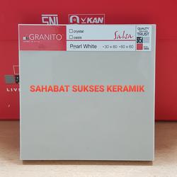 Jual Granito Salsa Crystal Pearl White POLISHED 60x60 cm - Kota Bekasi ...