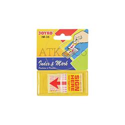 Promo Joyko Sticky Notes "Sign Here" Memo / Sticker Tempel Sign Here ...