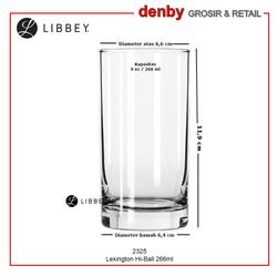 Jual Libbey Lexington Hi Ball 8 oz Tumbler/ Gelas Minum Juice 2318 240 ...