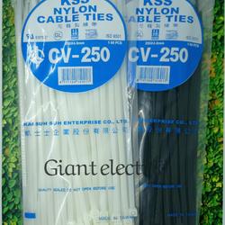 Jual KSS NYLON CABLE TIES CV-100/ 10CM X 2,5MM - Hitam - Jakarta Pusat - Giant electric | Tokopedia