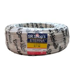 Jual Kabel Listrik ETERNA 2x1.5 mm NYM Meteran (instalasi) Harga Permeter - Jakarta Barat ...