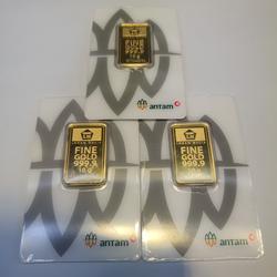 Jual 10 GR (GRAM) LOGAM MULIA/LM/EMAS BATANGAN ANTAM SERTIFIKAT BARU ...