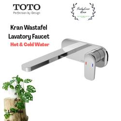 Jual kran Wastafel TOTO TX120LX hot & cold water/ wall type lavatory ...