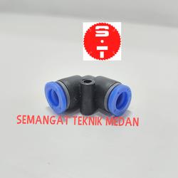 Jual 8mm SAMBUNGAN SELANG ANGIN AIR PU LURUS CONNECTOR FITTING PUSH IN ...