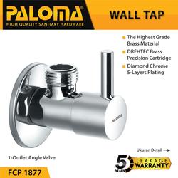 Promo PALOMA FCP 7877 Keran Stop Toilet WC Jet Shower Valve Tembok Kran ...
