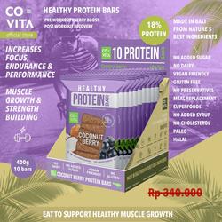 Promo Covita Healthy Protein Bars Box - Mixed Box (10pcs) - - Covita ...