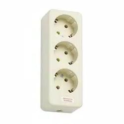 Jual TERMINAL LISTRIK Arde STOP KONTAK COLOKAN 3 LUBANG Saklar UTICON ...