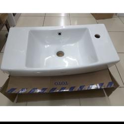 Jual Wastafel toto LW 247 CJ white (body only) || tempat cuci tangan ...