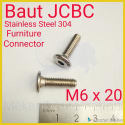 Jual Baut JCBC M6 x 25 Stainless - Kab. Mojokerto - mazaya collect | Tokopedia
