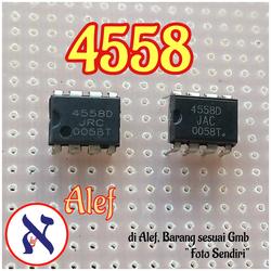 Jual IC Op-Amp JRC4558 / IC JRC4558D / JRC 4558 / 4558D DIP-8 DUAL 8 KAKI - Jakarta Barat ...