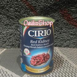 Jual CIRIO RED KIDNEY BEANS 400 GR KACANG MERAH DALAM LARUTAN GARAM ...