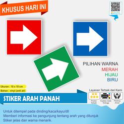 Jual STICKER LABEL PANAH STIKER PETUNJUK TANDA ARAH 1cm - Jakarta Barat ...