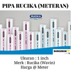 Promo Pipa PVC 1 inch Rucika Wavin (AW) per batang - Jakarta Barat - TB ...
