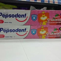 Promo Pepsodent Pasta Gigi Kids Strawberry - 50G - - Unilever Mall ...