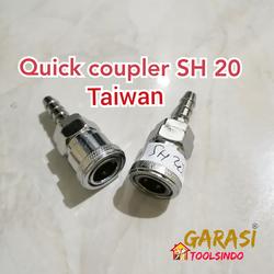 Jual COUPLER SH 20 SH20 Sambungan Selang Angin Kompresor Quick Conector 1/4 - Kota Bandung ...