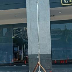 Jual Tiang Bendera Indoor Tiang Bendera Kantor Stainless Steel - 2 M ...