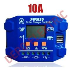 Jual pwm solar panel charge controller STEC 20a 20 a 12/24v DC digital ...