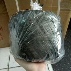 Jual FLYHOME Tali rafia 1kg berat 1000 ons tali plastik hitam tebal ...