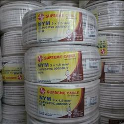 Jual KABEL NYM 3X1.5 3X1,5 mm 50M (METER) SUPREME - Jakarta Utara - Sentral Jaya Kabel | Tokopedia