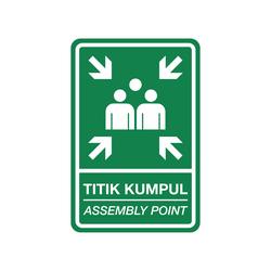 Jual RAMBU PLANG TITIK KUMPUL 35CM X 50CM PLAT ALUMUNIUM C617 - Kota ...