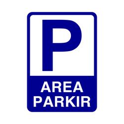 Jual Rambu parkir khusus tamu 30cm x 40cm plat alumunium - Kota Bandung ...